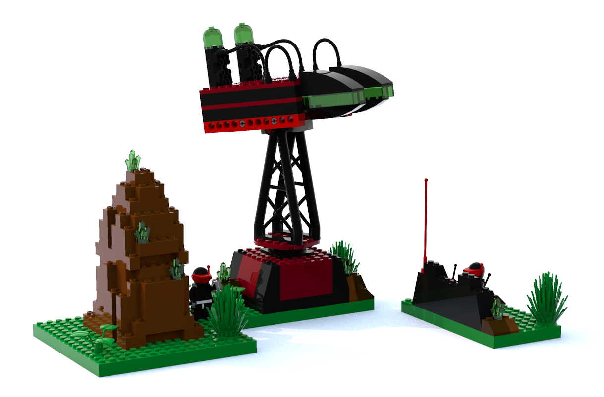 LEGO IDEAS - Laser Turret Outpost