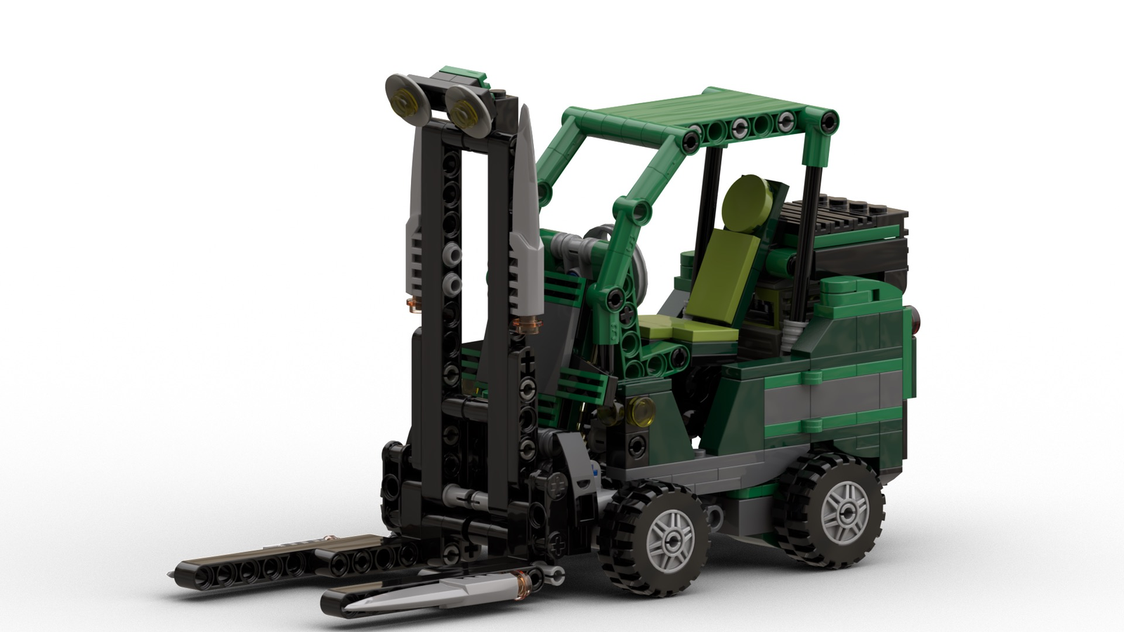 LEGO IDEAS - Transforming Forklift Truck