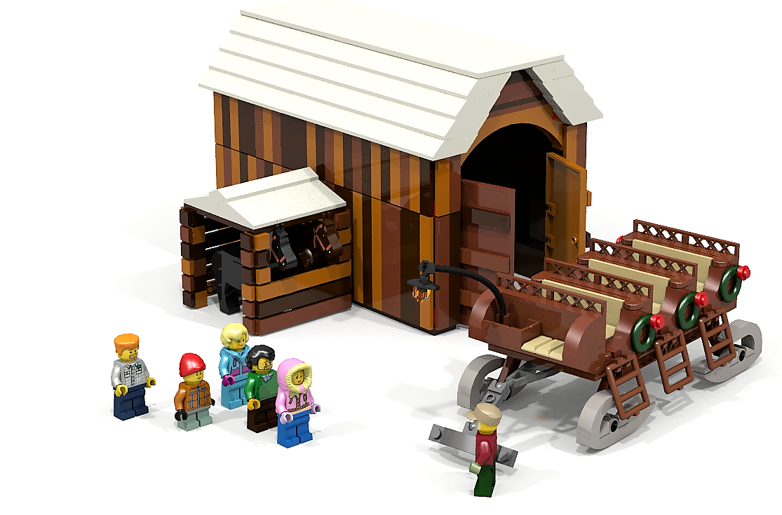LEGO IDEAS - Christmas Sleigh Ride