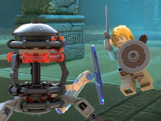 LEGO IDEAS - Link VS Guardian scout - The legend of Zelda: Breath of ...