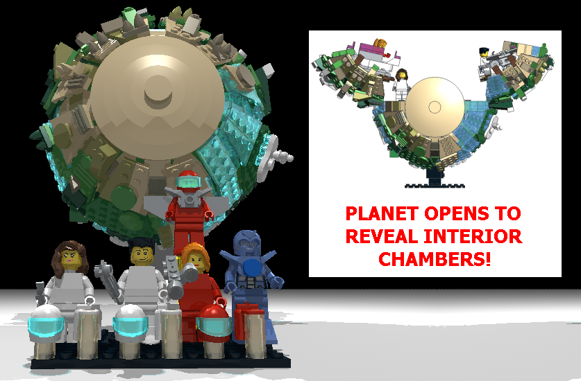 LEGO IDEAS - Exo-Planet Lamina