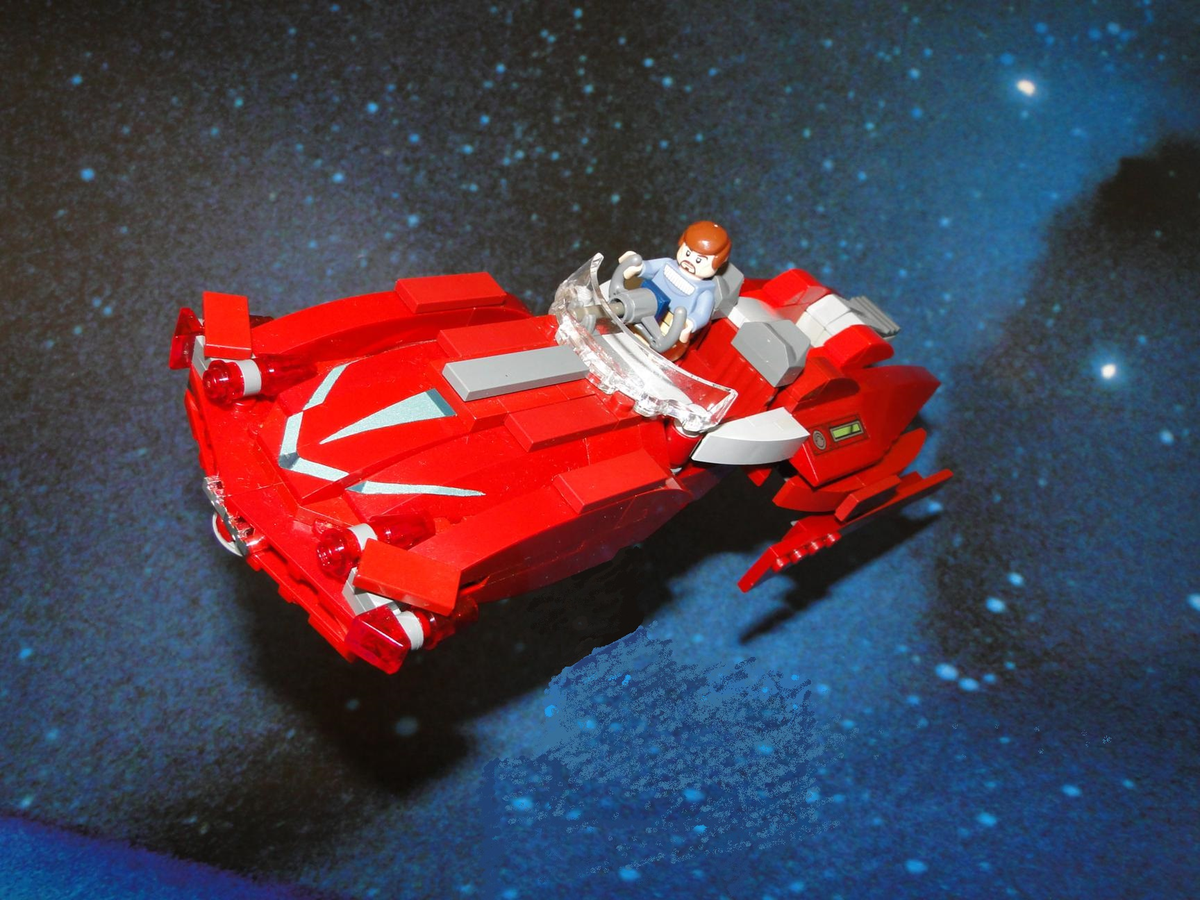 LEGO IDEAS - Star Wars - Bail Organa's Airspeeder XJ-2
