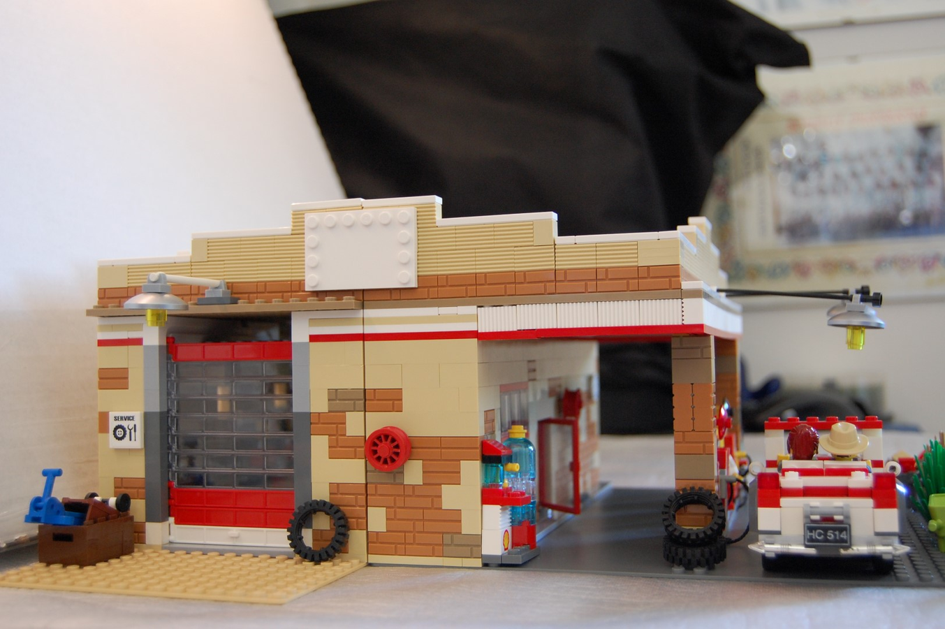 LEGO IDEAS - 1930's Service Station