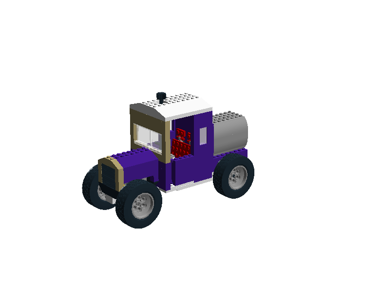 LEGO IDEAS - Milk Tanker