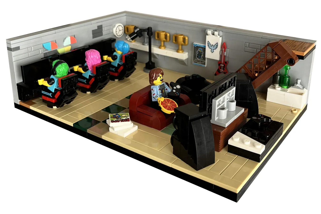 LEGO IDEAS - Gaming Lounge & Esport Team HQ