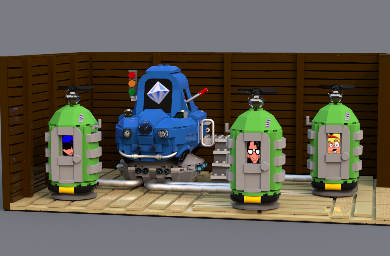 LEGO IDEAS - Dr. Fred’s Time Machine