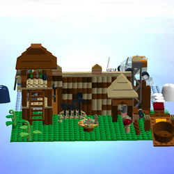 LEGO IDEAS - - Lego Chima -Attack of the Beaver Village