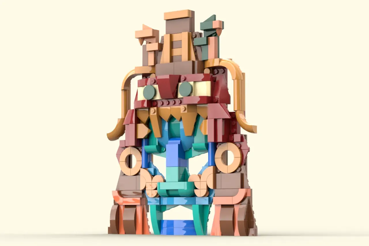 LEGO IDEAS - Mayan Mask