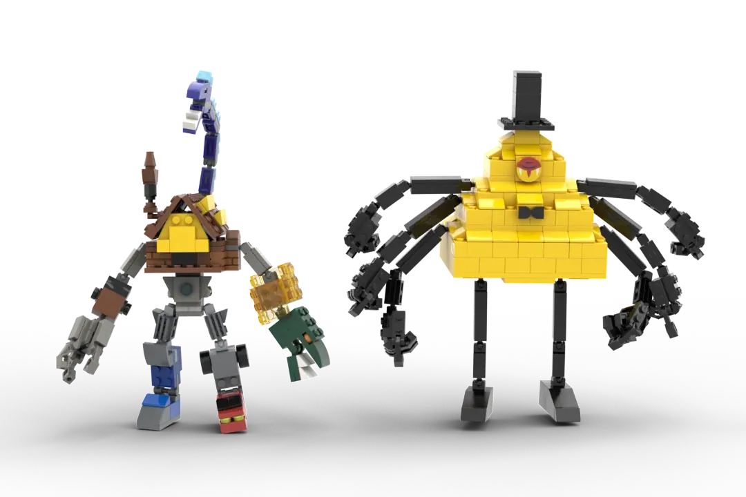LEGO IDEAS - The Shacktron vs Bill Cipher