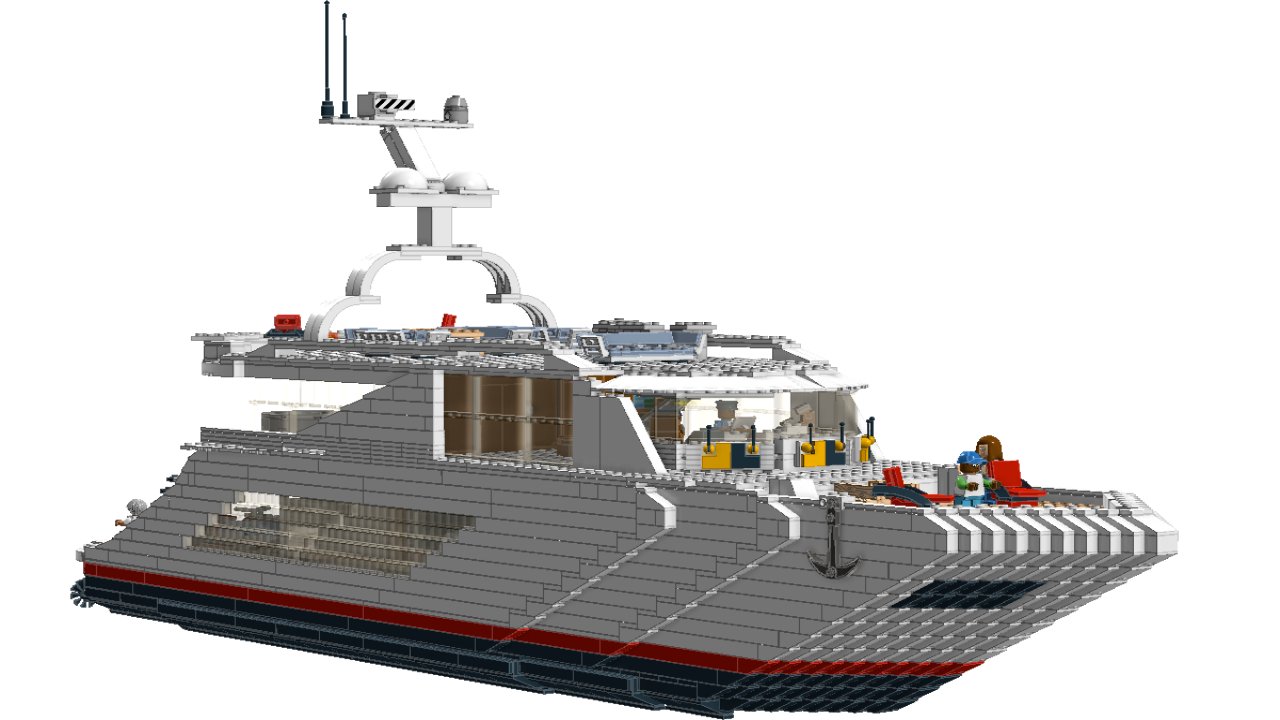 LEGO IDEAS - Tropical Superyacht Jaunt