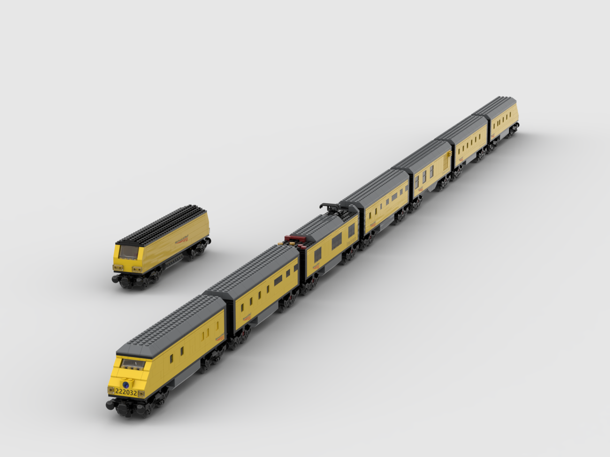 LEGO IDEAS - Class 222 Meridian Concept Test Train