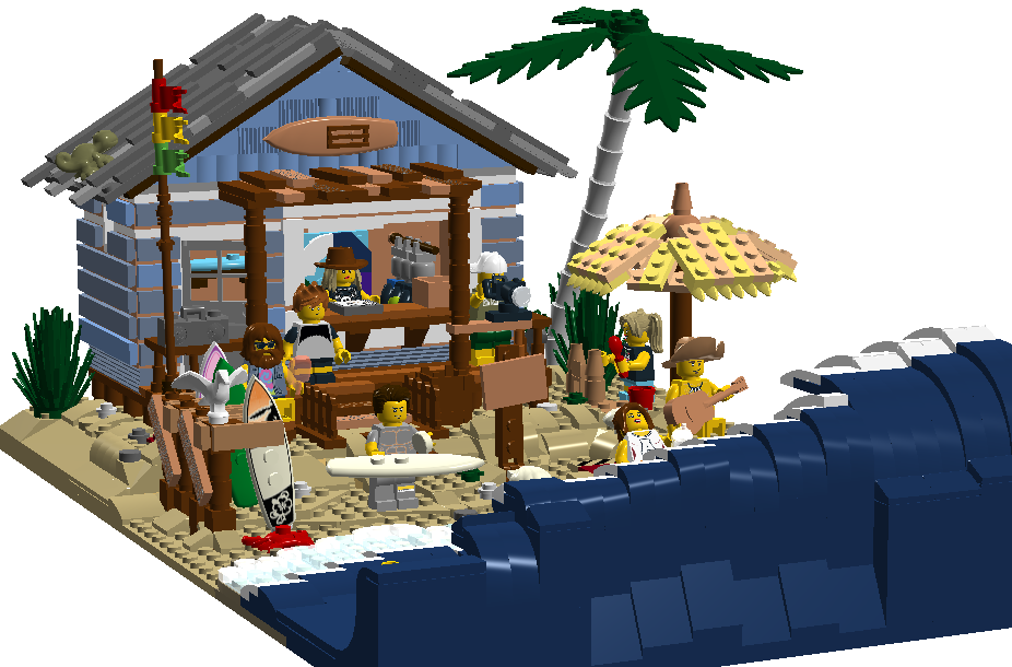 LEGO IDEAS - Surf's Hut