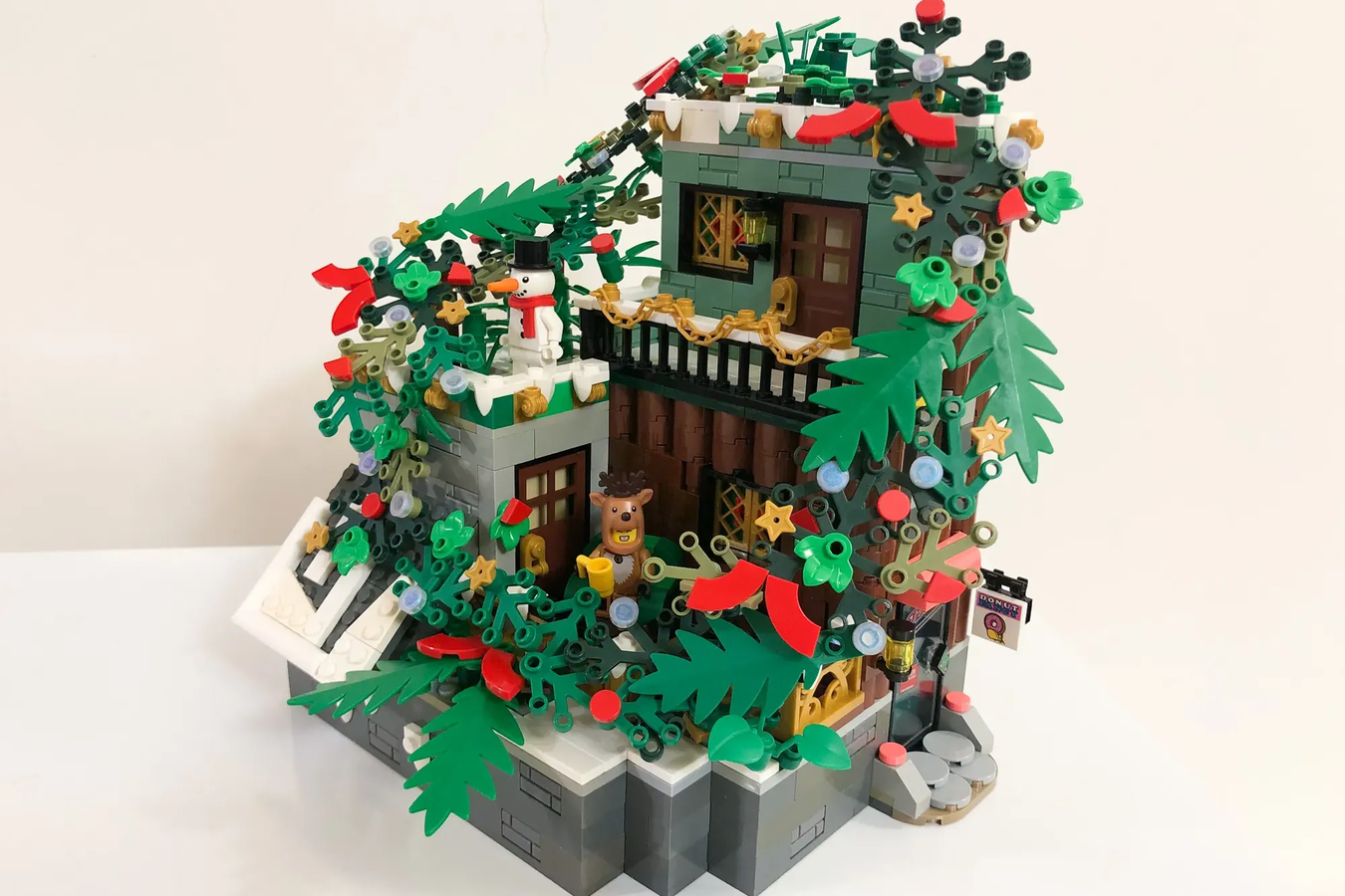 LEGO IDEAS - Christmas Wreath House