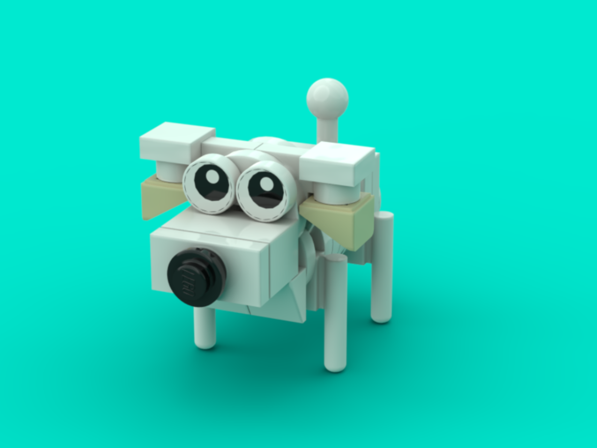 LEGO IDEAS - White Lab Puppy