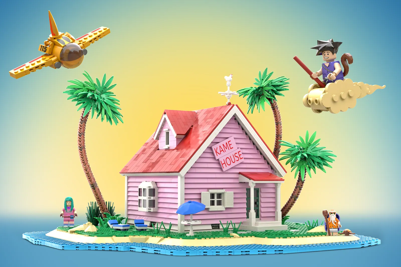 Kame House Dbz