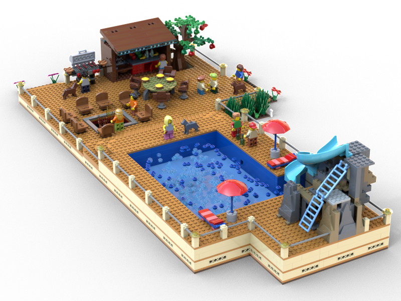 LEGO IDEAS - Backyard Party