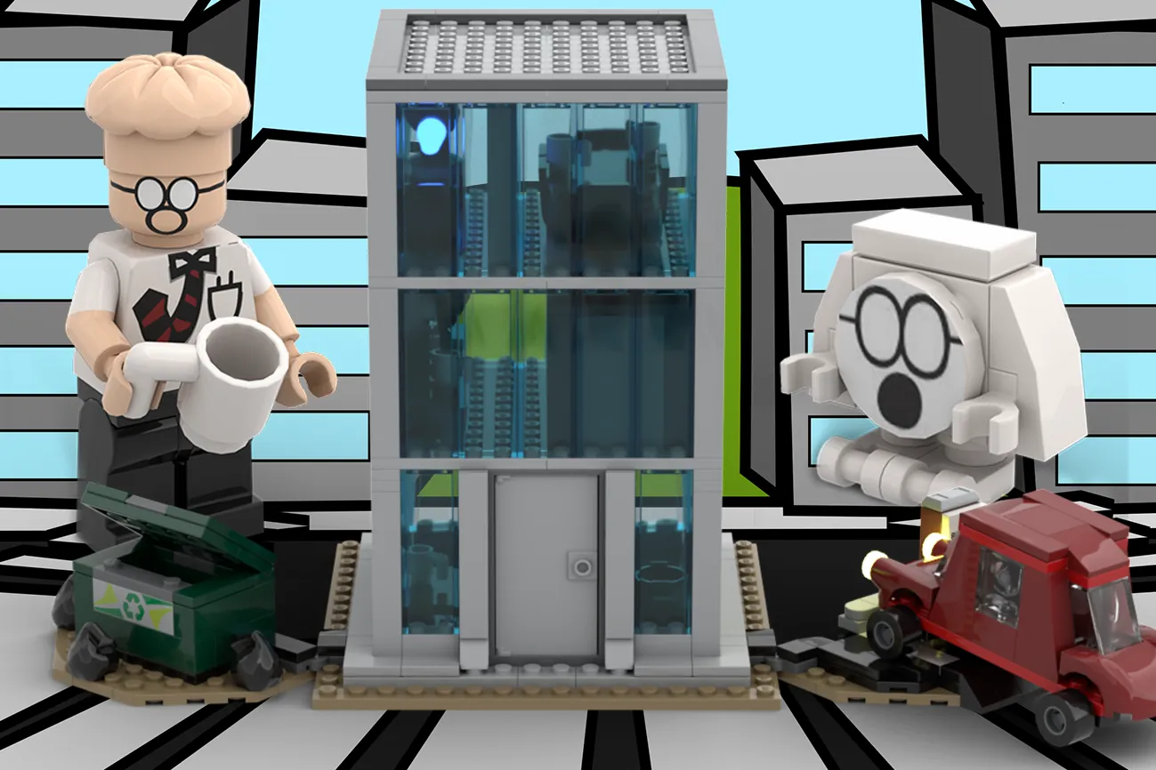 LEGO IDEAS - Dilbert: The Building