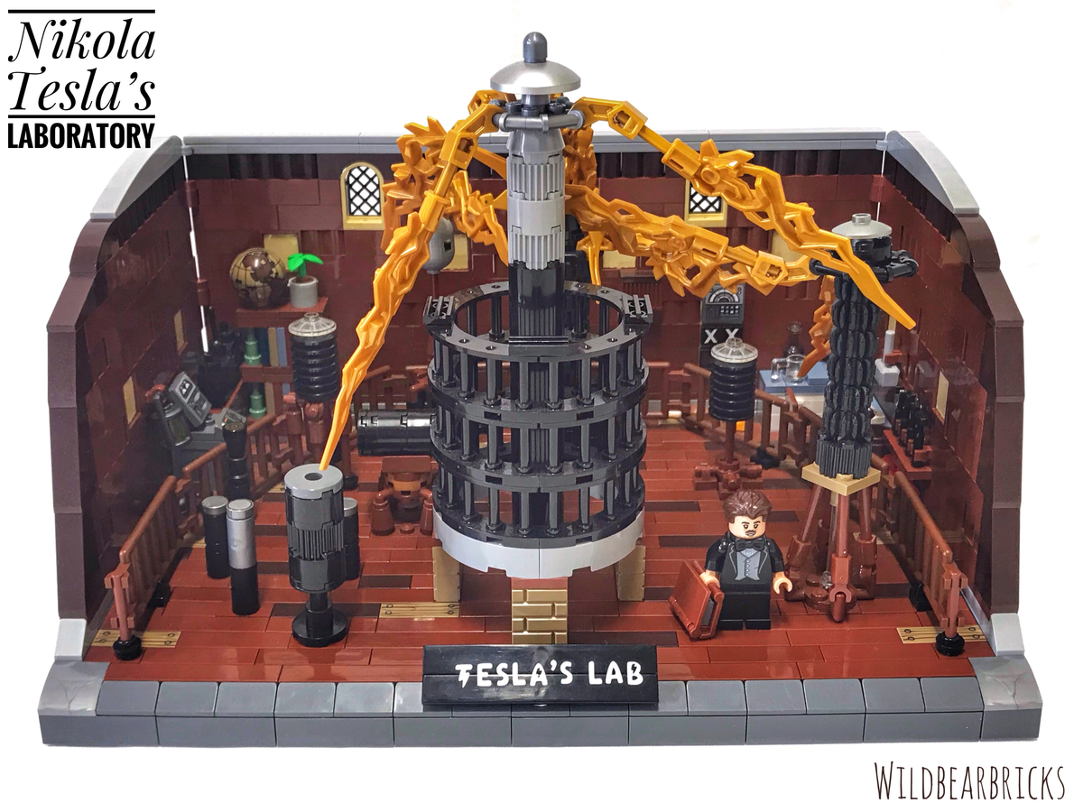LEGO IDEAS - Nikola Tesla’s Laboratory
