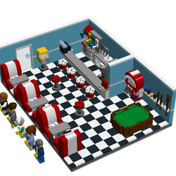 LEGO IDEAS - American Diner