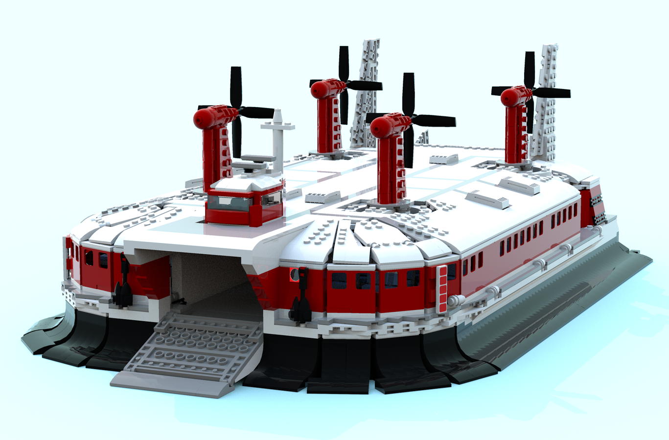 LEGO IDEAS - Mountbatten Class SR.N4 Hovercraft