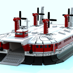 LEGO IDEAS - Mountbatten Class SR.N4 Hovercraft
