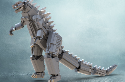 LEGO IDEAS - - Godzilla: Fully Poseable King of Monsters!