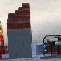 LEGO IDEAS - Indiana Jones and the Last Crusade Rotating Fireplace