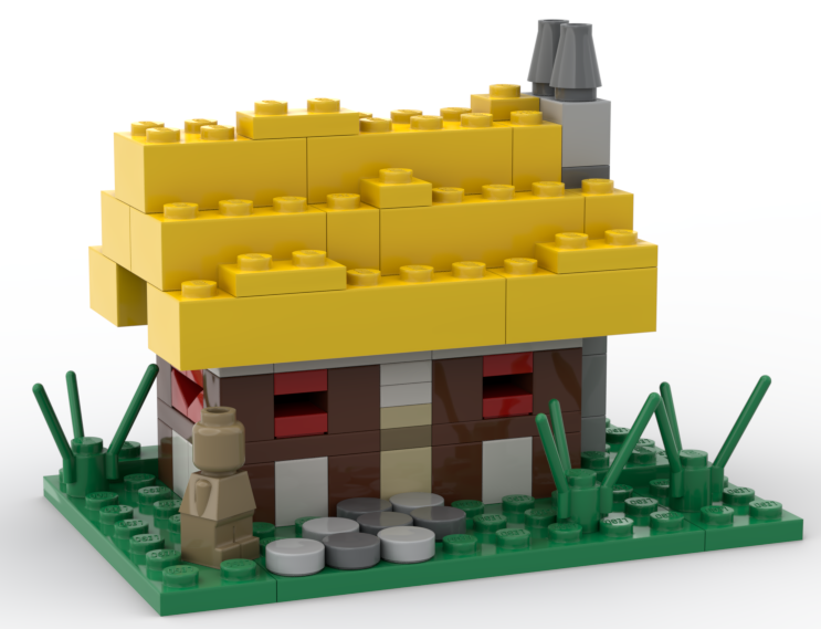 LEGO IDEAS - Mini Medieval Cottage