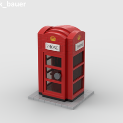 LEGO IDEAS - - Red Phone Box