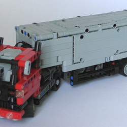 LEGO IDEAS - Compact RC Semi -Trailer Truck
