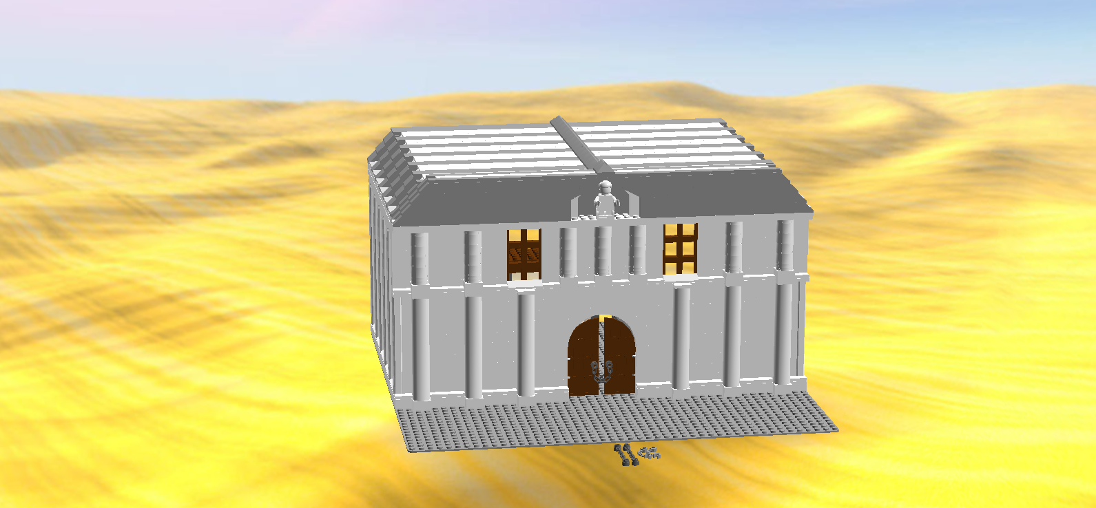 LEGO IDEAS - Batman Arkham City Harvey Dent's Courthouse