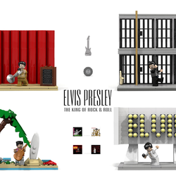 LEGO IDEAS - Elvis Presley: The King of Rock & Roll