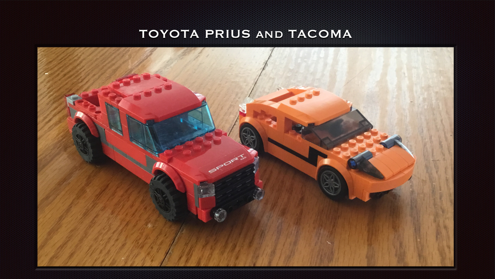 LEGO IDEAS - Toyota Prius and Tacoma