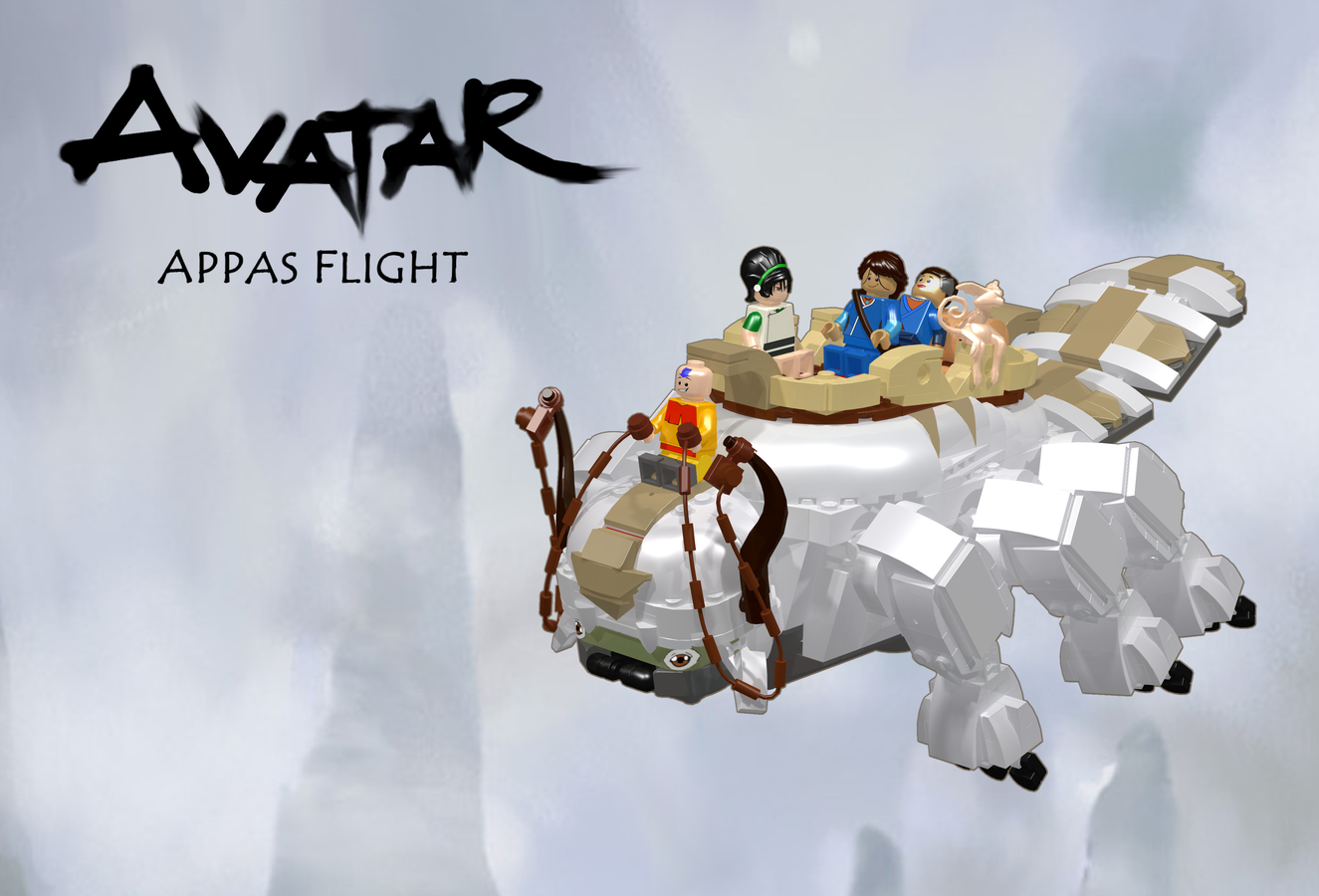 LEGO IDEAS - AVATAR: The Last Airbender - Appas Flight