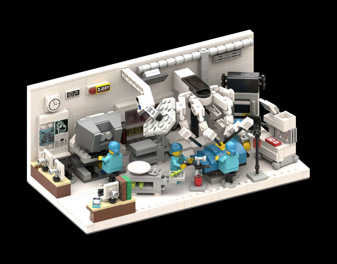 LEGO IDEAS - Contemporary Surgery Theatre - Da Vinci Robotic Surgical ...