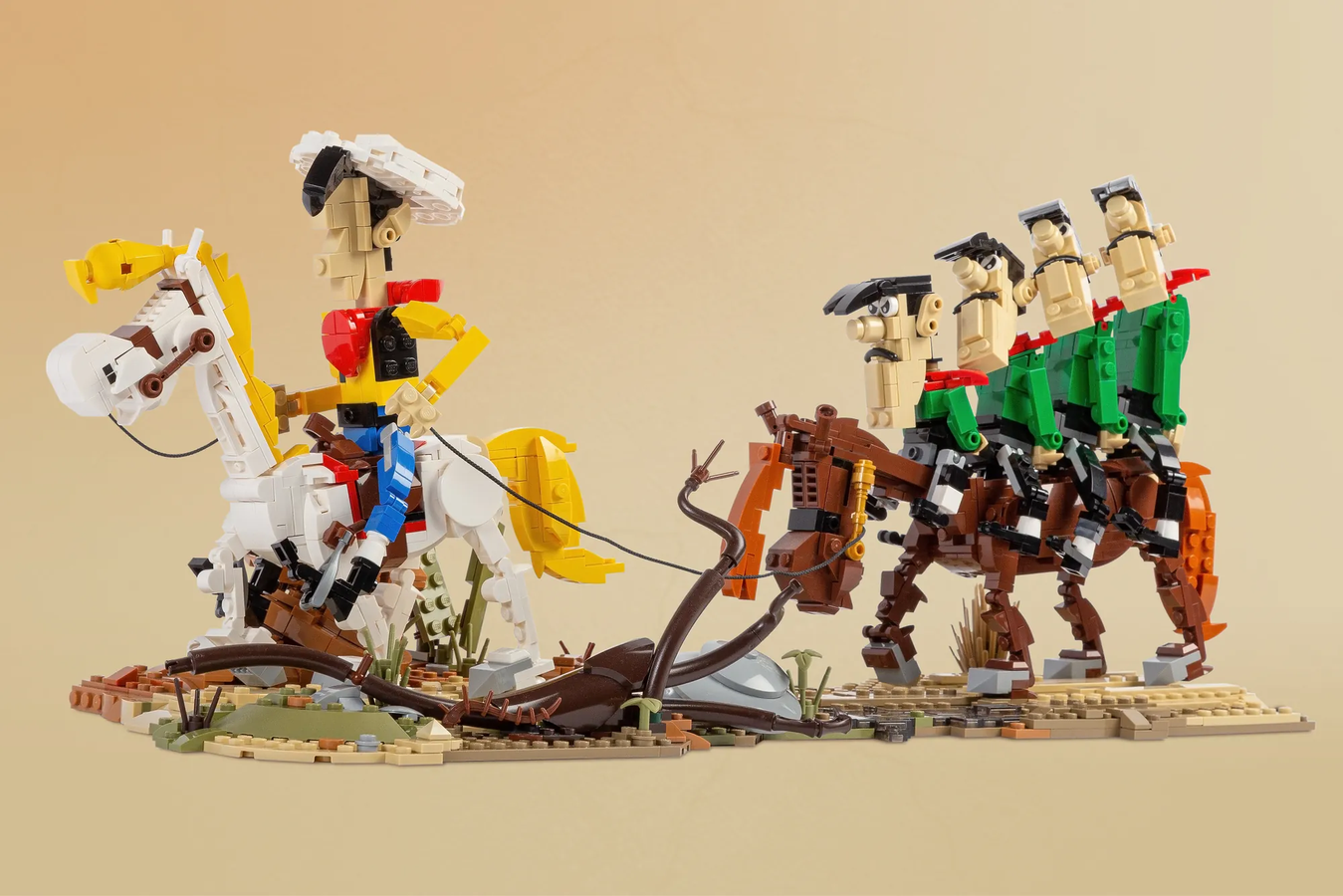 LEGO IDEAS - Lucky Luke and Daltons