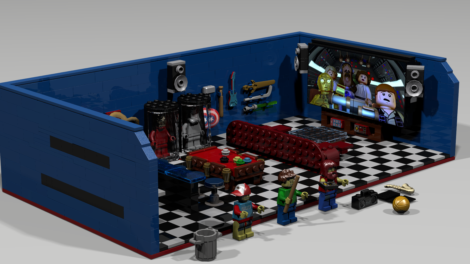 LEGO IDEAS - Ultimate Man Cave