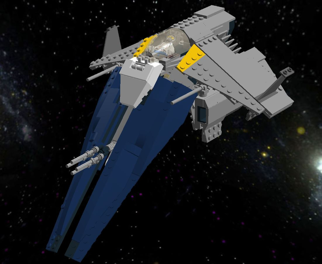 LEGO IDEAS - Gladiator-class assault fighter