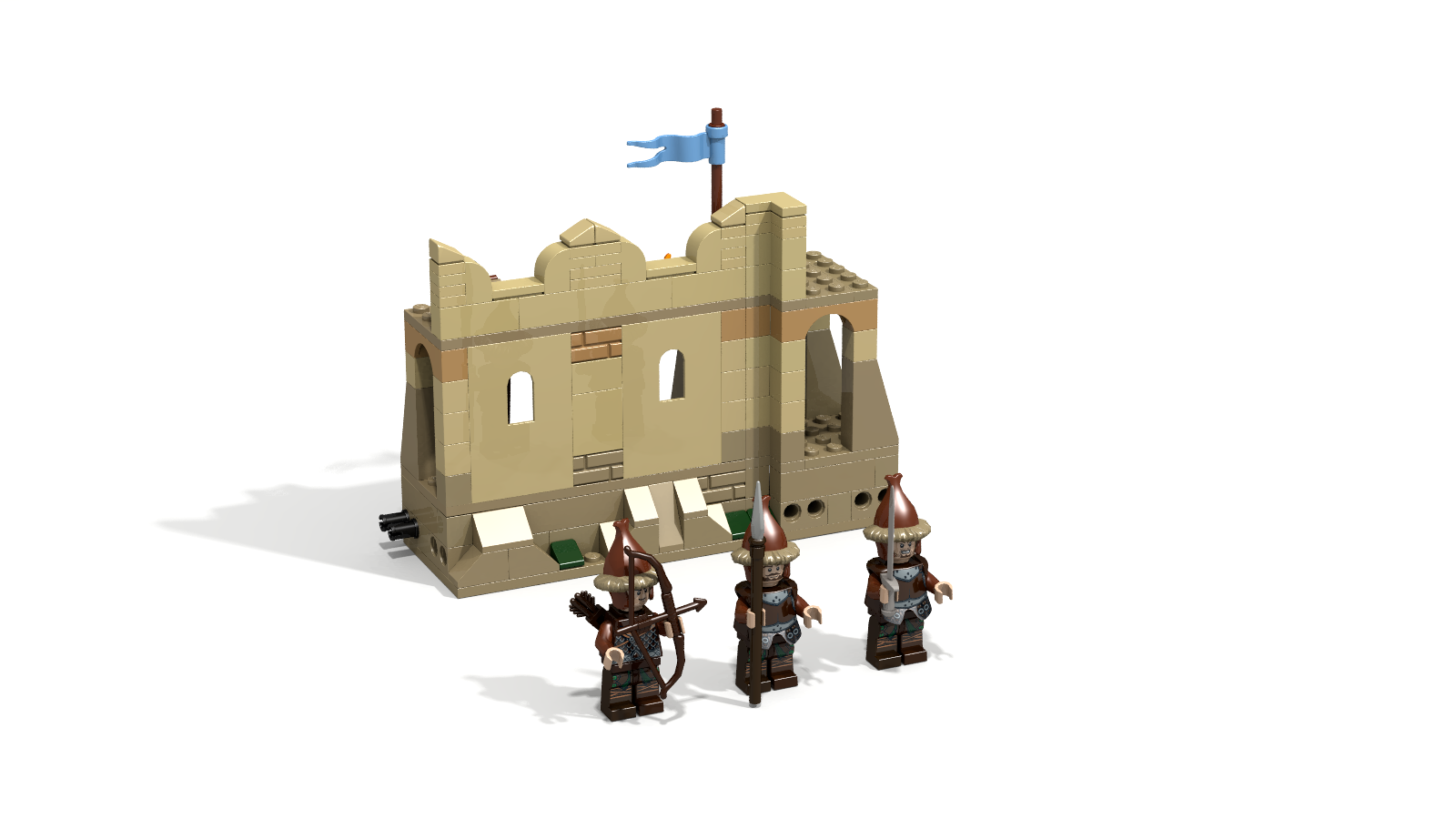 LEGO IDEAS - The Hobbit - Dale expansion set