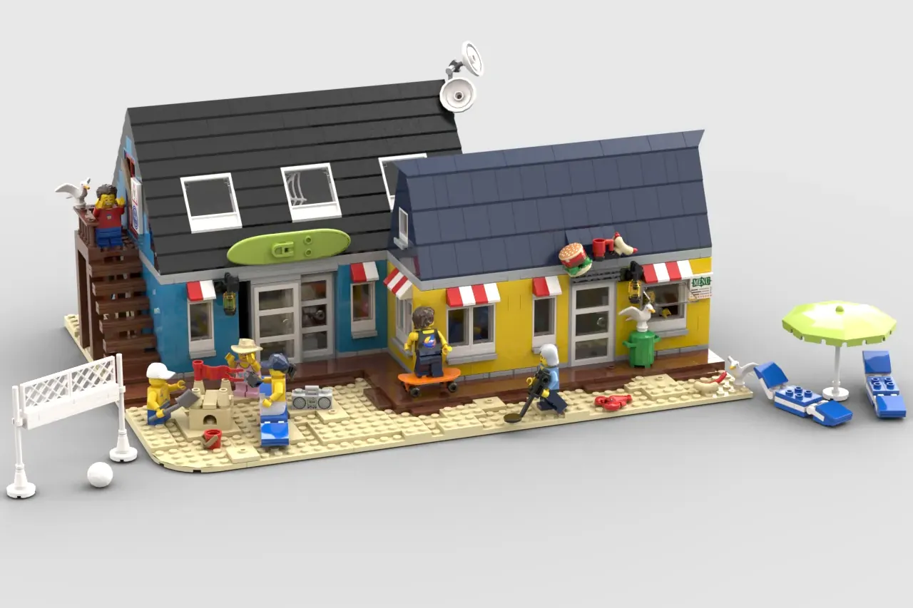 LEGO IDEAS - Beach Shops