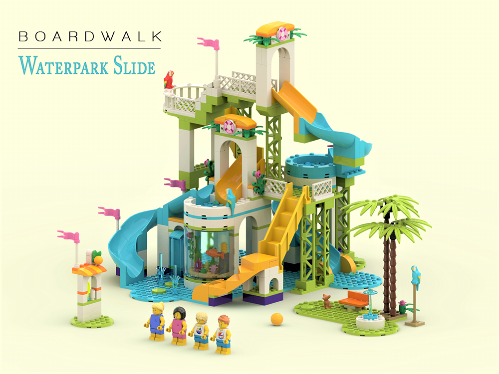 LEGO IDEAS - Boardwalk Waterpark Slide