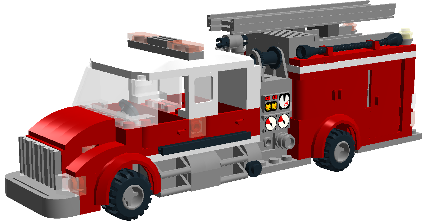 LEGO IDEAS - American style Fire Engine