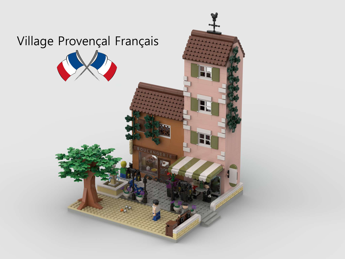 LEGO IDEAS - French Provençal Village