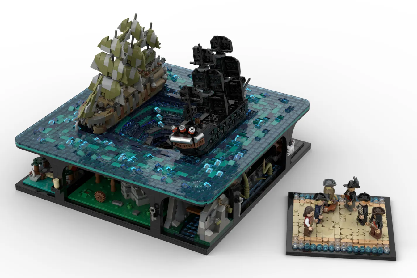 LEGO IDEAS - Pirates of the Caribbean Trilogy