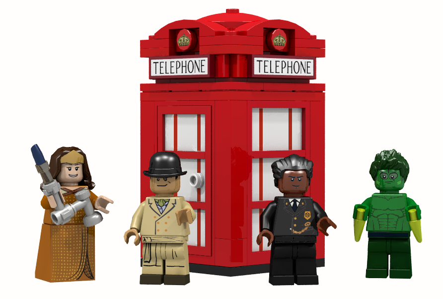LEGO IDEAS - Inspector Spacetime!
