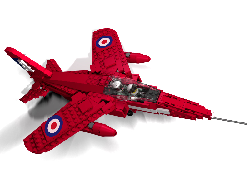 LEGO IDEAS - Red Arrows Folland Gnat