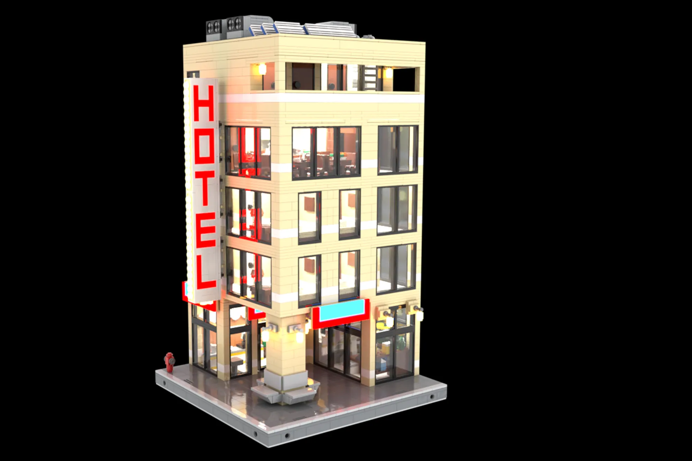 LEGO IDEAS - Town Hotel