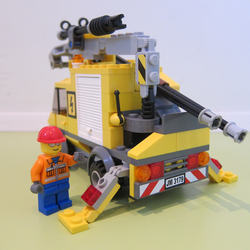 LEGO IDEAS - Power Line Pole Planter Truck