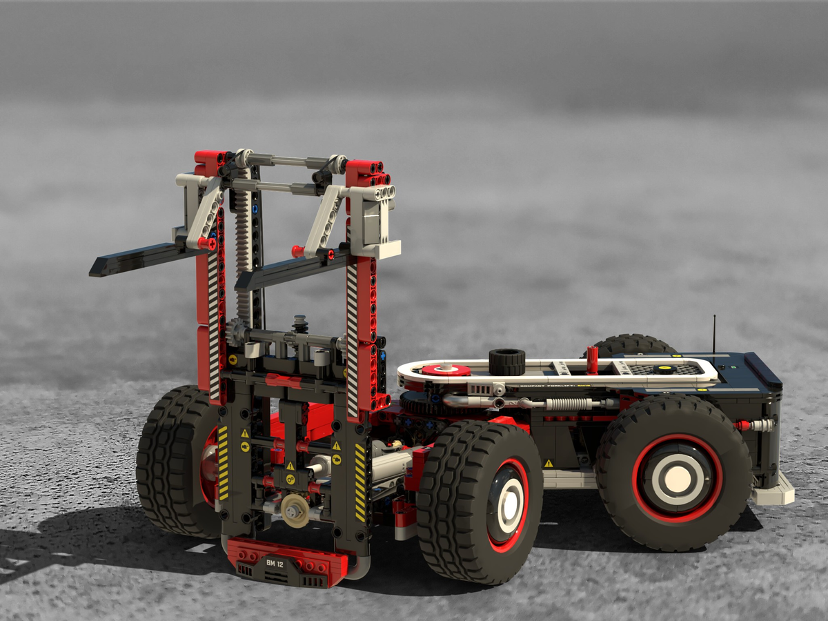 LEGO IDEAS - Compact Forklift - Palfinger BM12