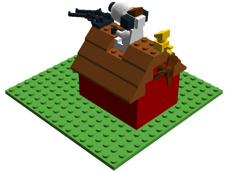 LEGO IDEAS - Peanuts: The Flying Ace